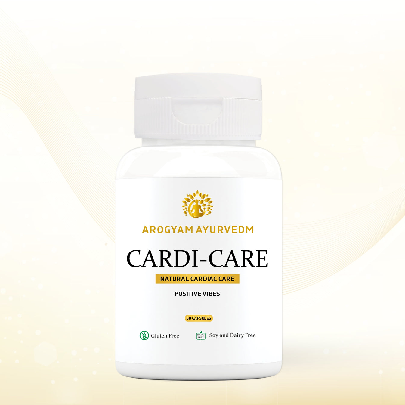 Dr Pushp's. AROGYAM AYURVEDM Cardi-Care capsule For Healthy Heart Card
